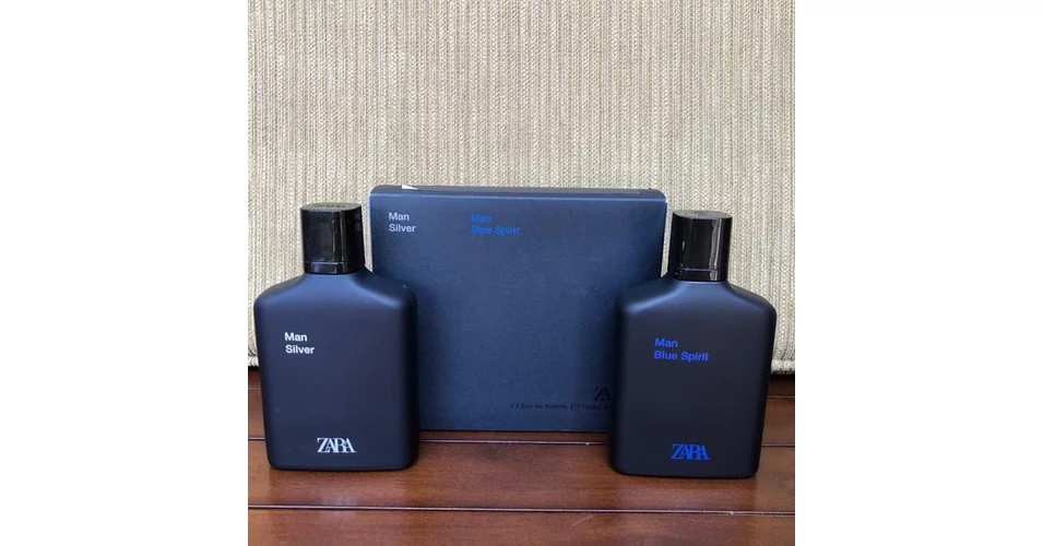 zara man blue spirit 100ml edt + Zara man Silver edt 100ml szett férfi ...